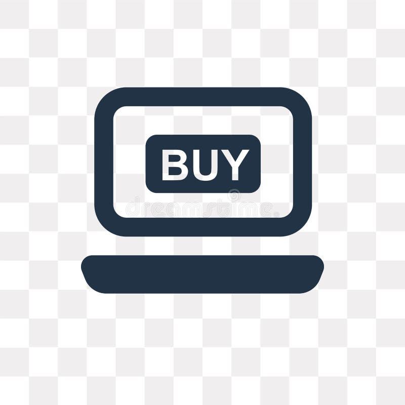 Compre El Icono Del Vector Aislado En Fondo Transparente, Compre El ...