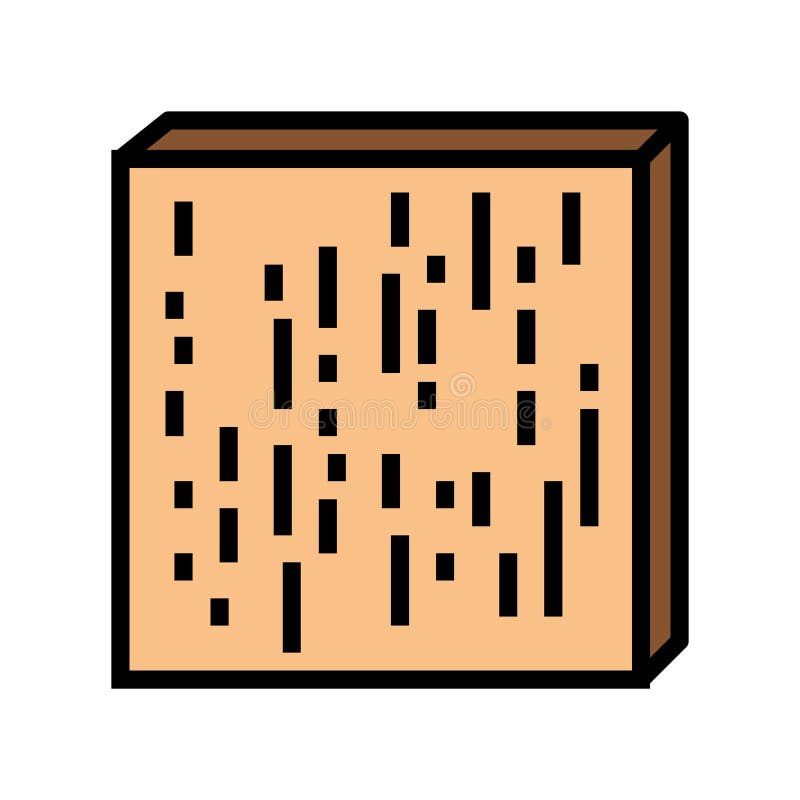 Compreg Timbers Color Icon Vector Illustration Stock Vector ...