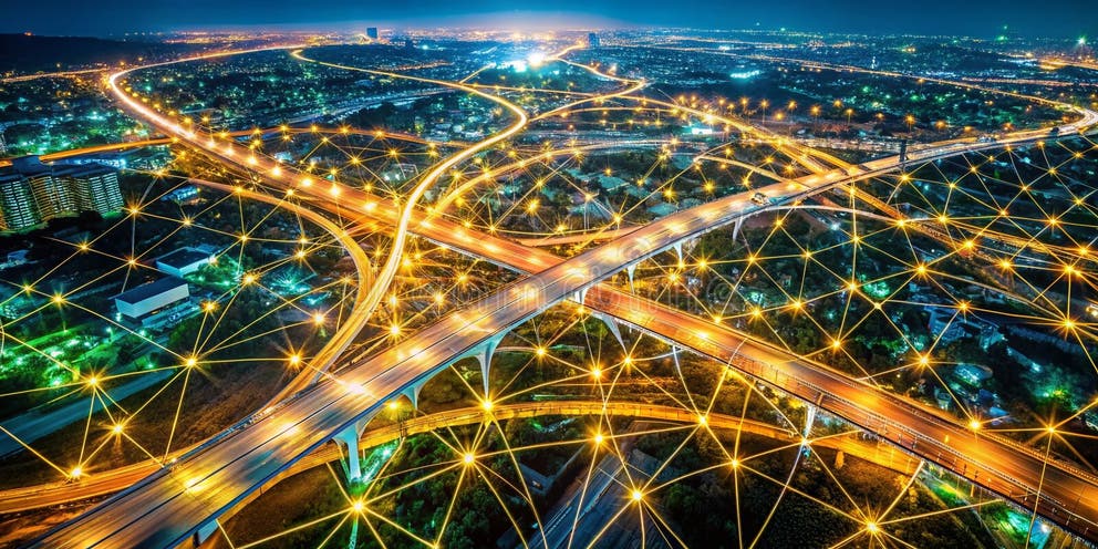 A Comprehensive Aerial Perspective of a Sophisticated Interconnected ...