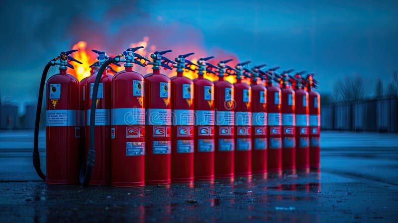 A Comprehensive Array of Fire Safety Solutions, Including Extinguishers ...