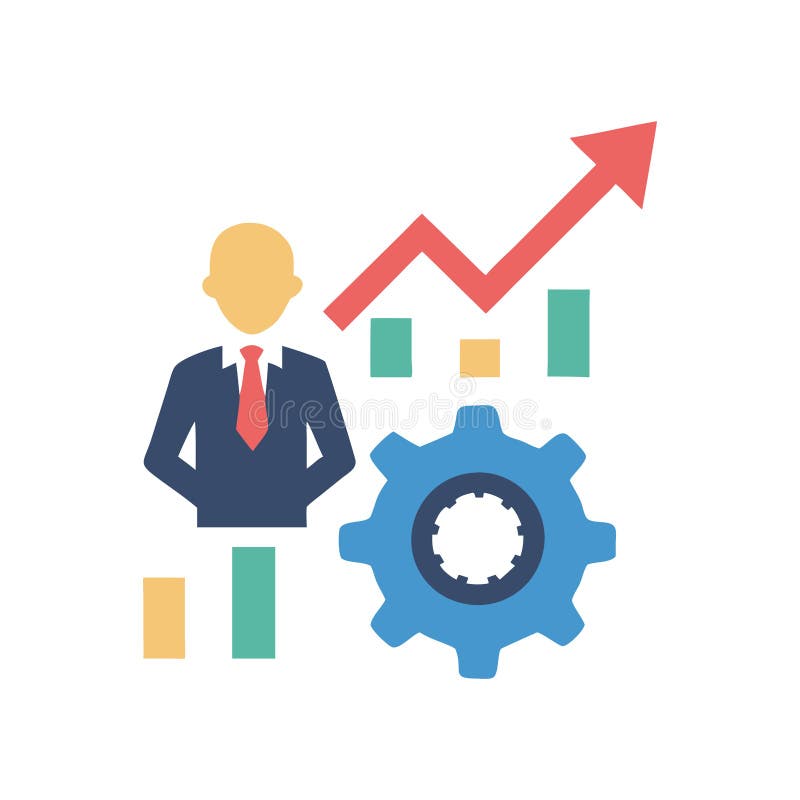 Comprehensive Business Development Icon Stock Vector - Illustration of ...