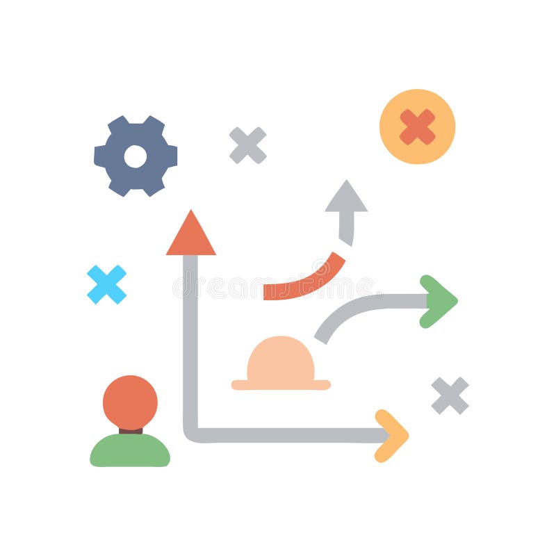 Comprehensive Business Strategy Alignment Icon Stock Vector ...