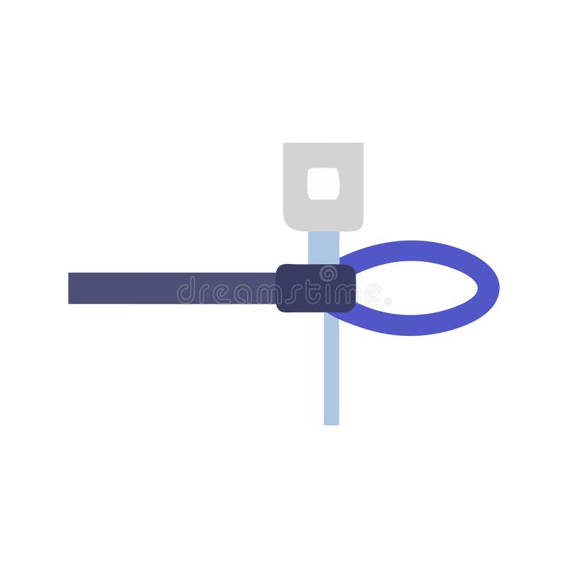 Creative Cable Tie Tool Icon Stock Illustration - Illustration of ...