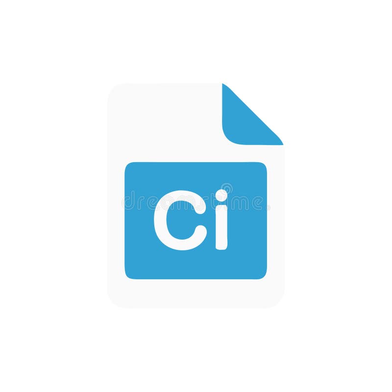 Comprehensive CI Icon for Agile Development Stock Photo - Illustration ...