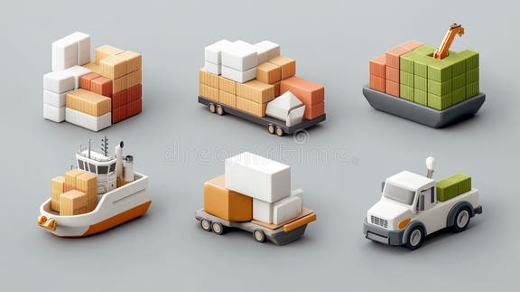 Comprehensive Collection of Boxes, Diverse Sizes, Types, and Materials ...