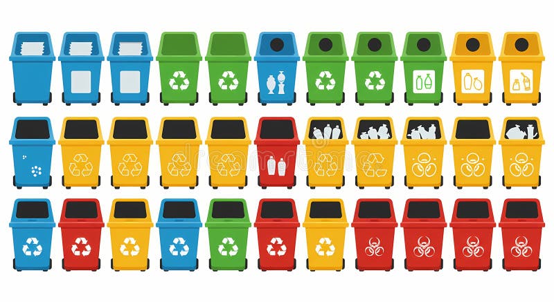 Waste Segregation Infographics Stock Illustrations – 101 Waste ...