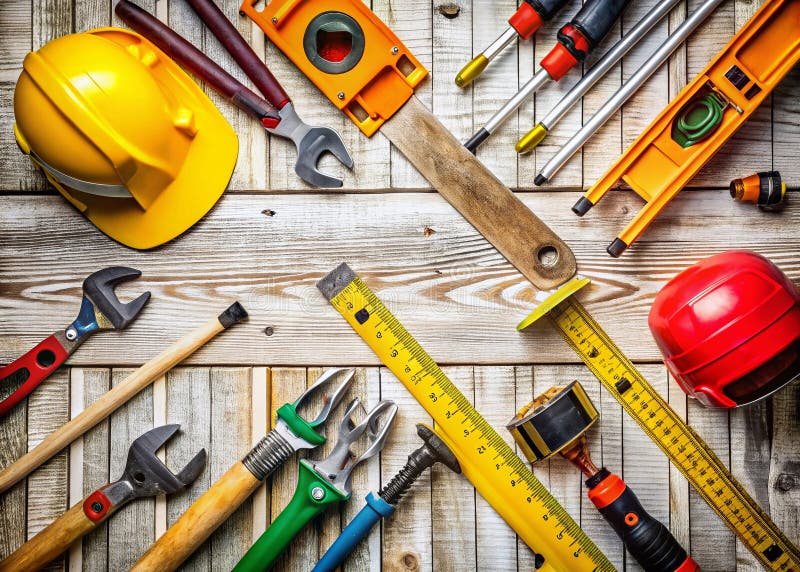 A Comprehensive Collection of Construction Tools Detailed Images of Carpentry and Building ...