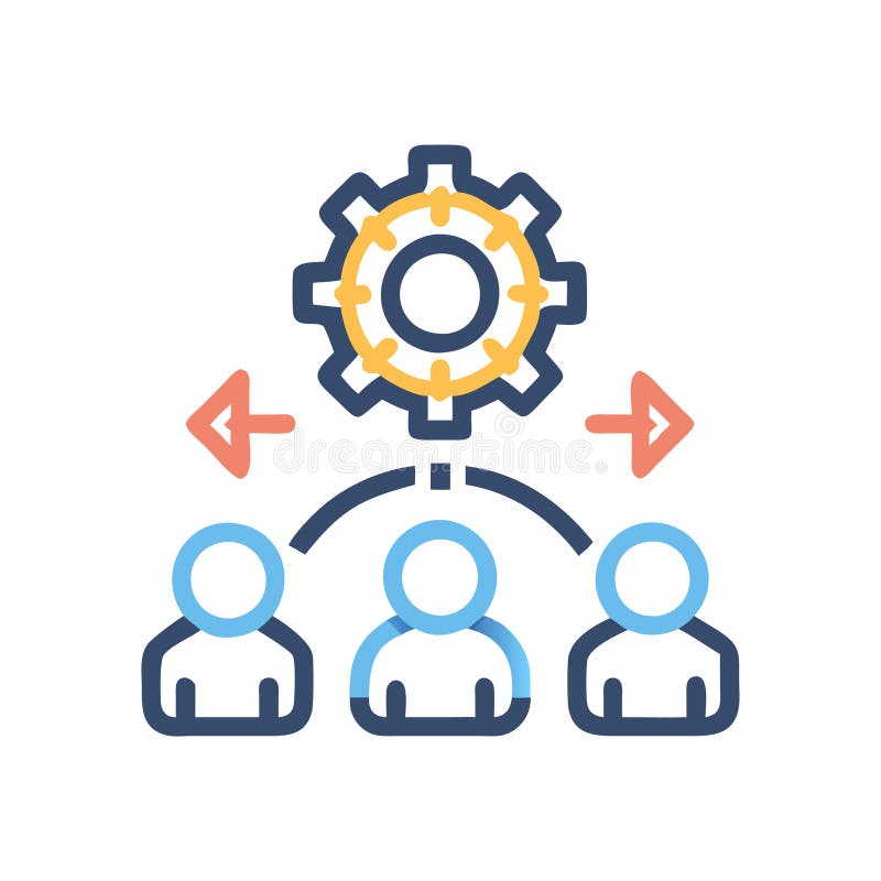 Teams 3d Icon Model Cartoon Style Concept. Render Illustration Stock ...