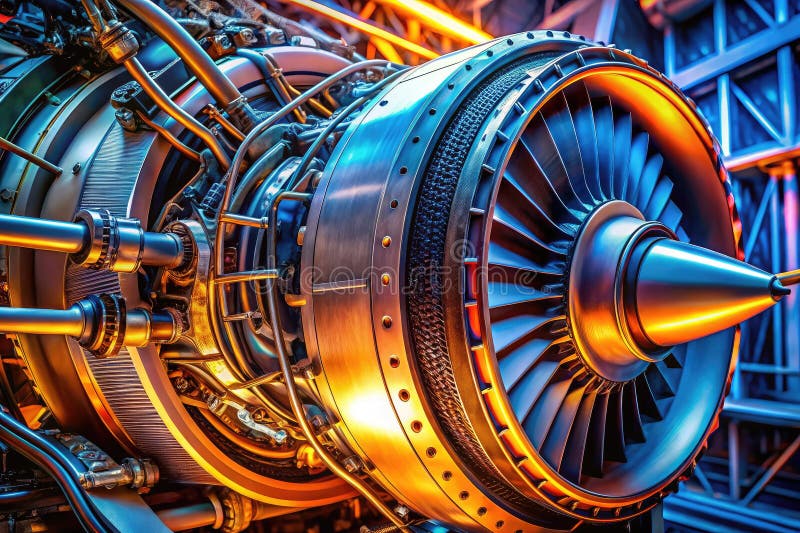 Comprehensive 3D Rendering of a Turbofan Engine Detailed Design and ...