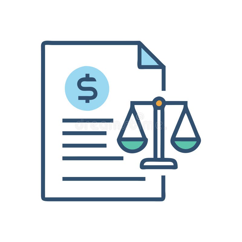 Comprehensive Balance Sheet Icon Stock Vector - Illustration of sheet ...