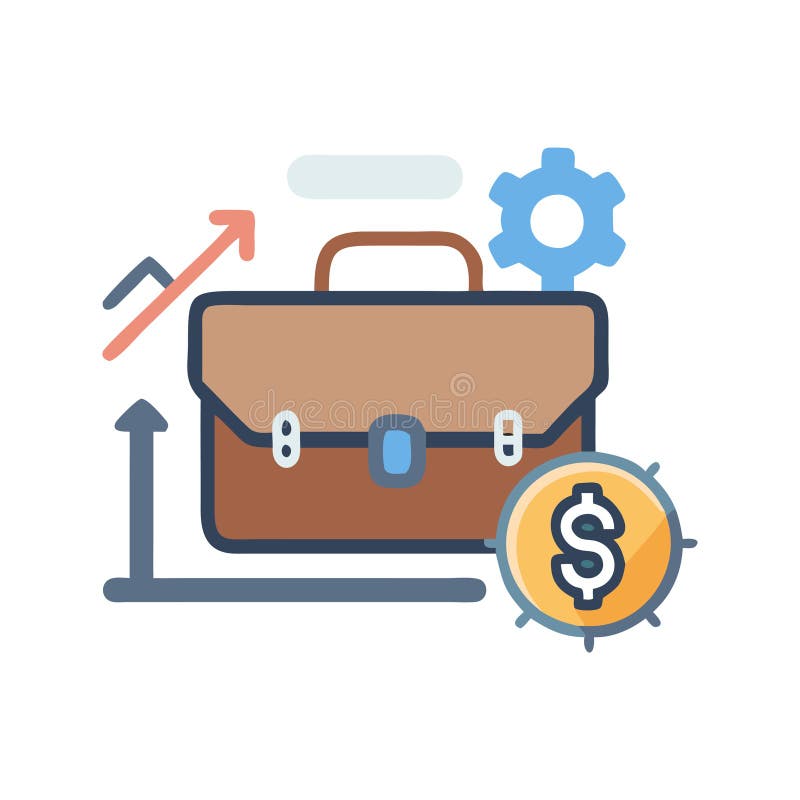 Comprehensive Business Case Development Icon Stock Vector ...