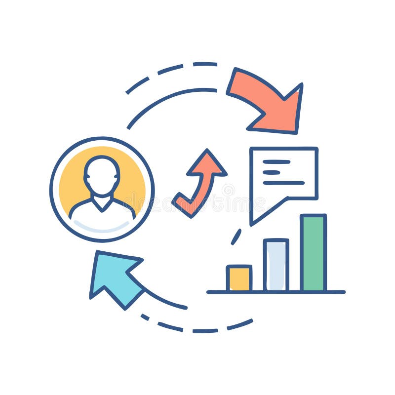 Comprehensive Business Change Evaluation Icon Stock Vector ...