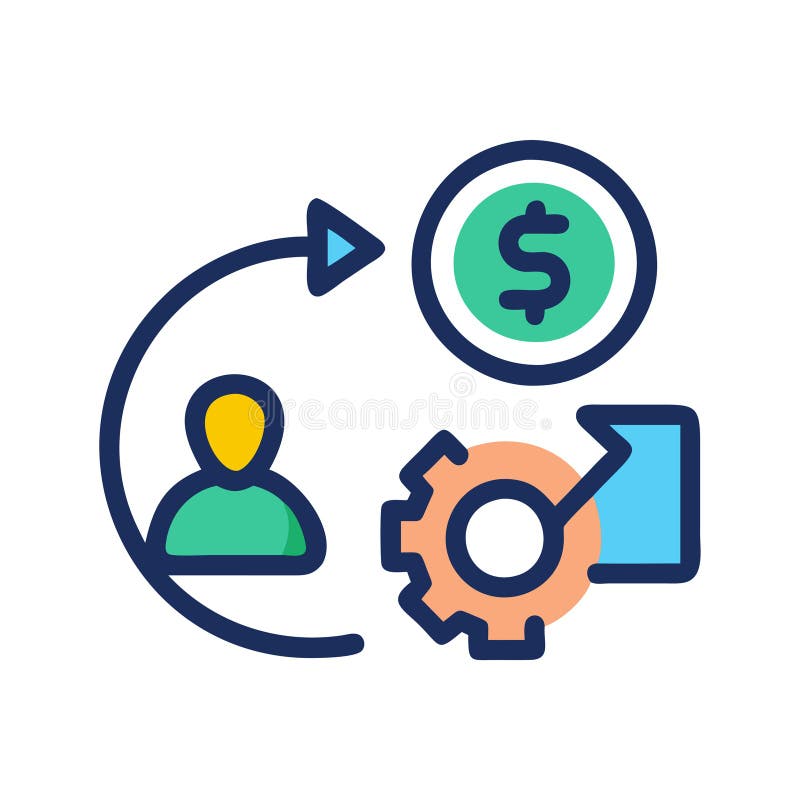 Comprehensive Business Change Strategy Icon Stock Vector - Illustration ...