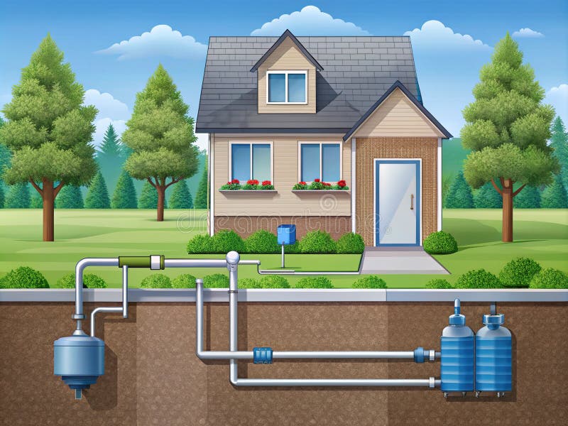 Residential Septic System Diagram Understanding Components Installation ...