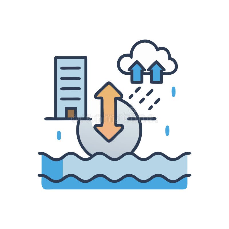 Comprehensive Disaster Recovery Icon Stock Illustration - Illustration ...