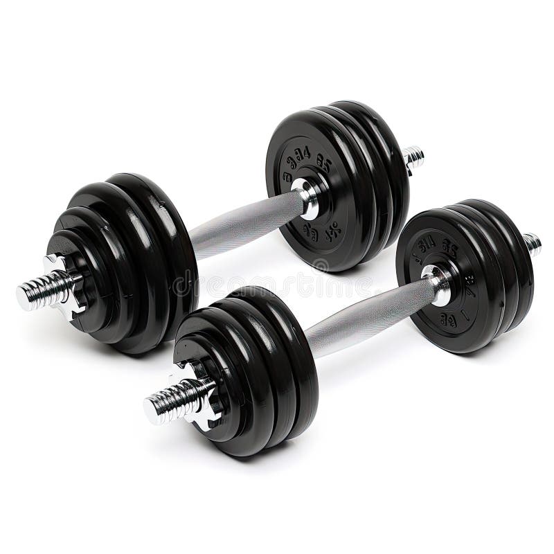 Comprehensive Dumbbell Set for Effective and Versatile Workouts Stock ...