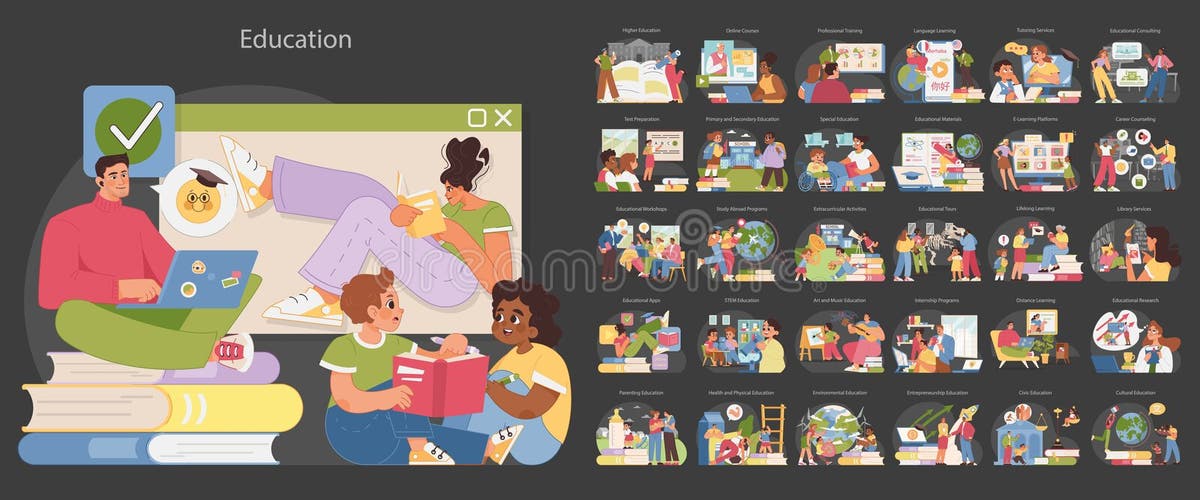 Comprehensive Education Stock Illustrations – 704 Comprehensive ...