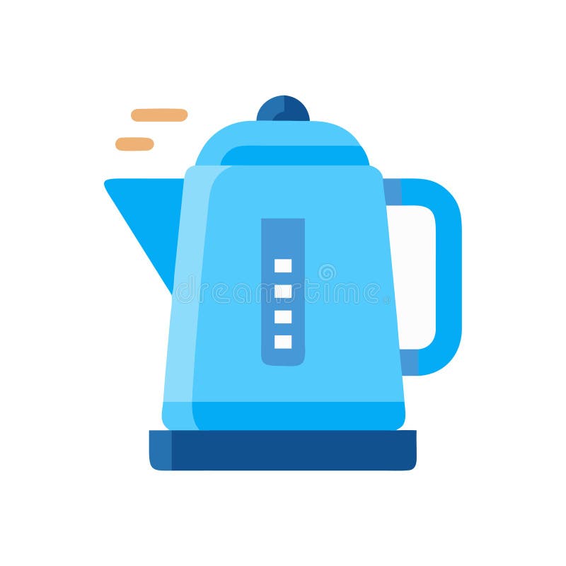 Comprehensive Electric Kettle Icon Stock Illustration - Illustration of ...
