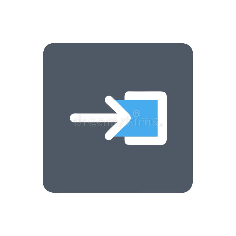 Comprehensive Enter Key Icon Stock Vector - Illustration of icon, cloud ...