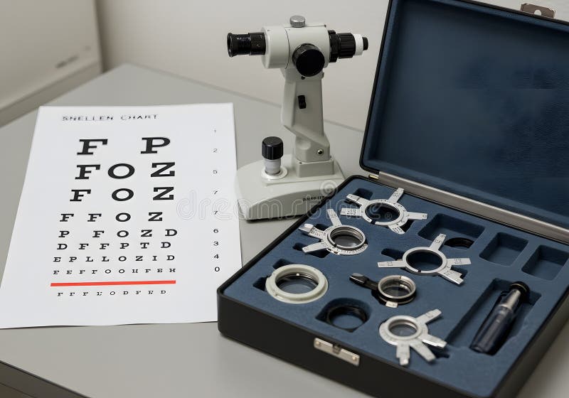 Comprehensive Eye Examination Kit Stock Illustrations – 5 Comprehensive ...