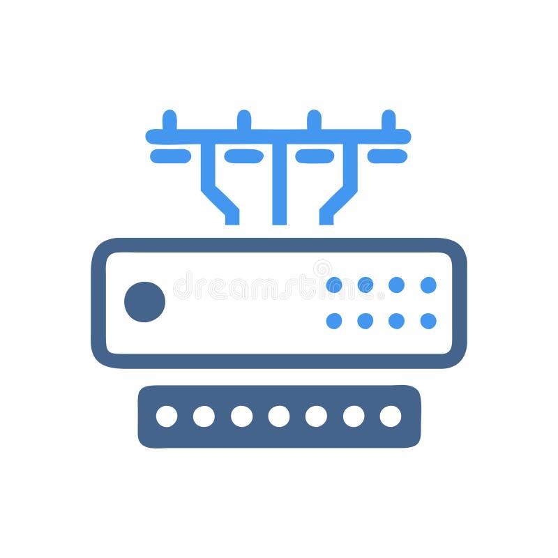 Comprehensive Fibre Channel Icon Stock Vector - Illustration of ...