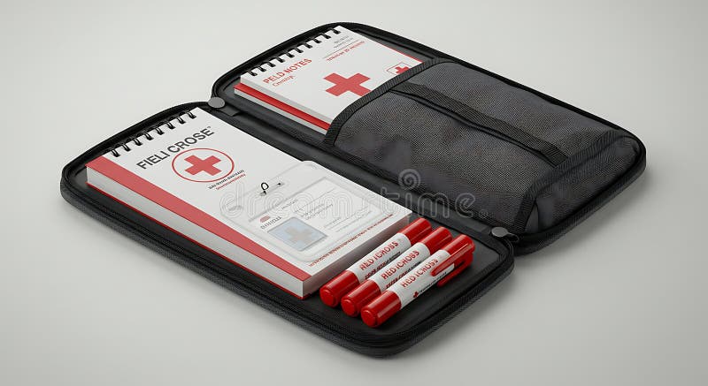 Comprehensive First Aid Documentation and Marking Kit for Field Medical ...