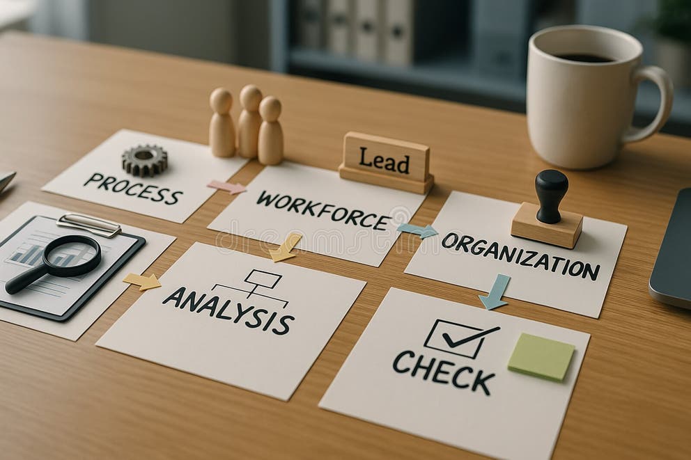 Comprehensive Flow Diagram Outlining TQM Total Quality Management ...