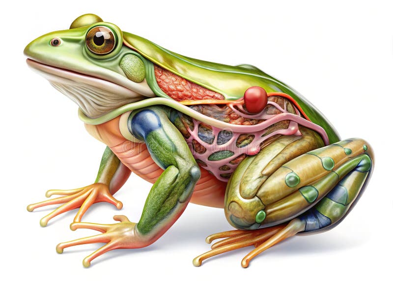 Comprehensive Frog Digestive System Diagram a Detailed Visual Guide for ...
