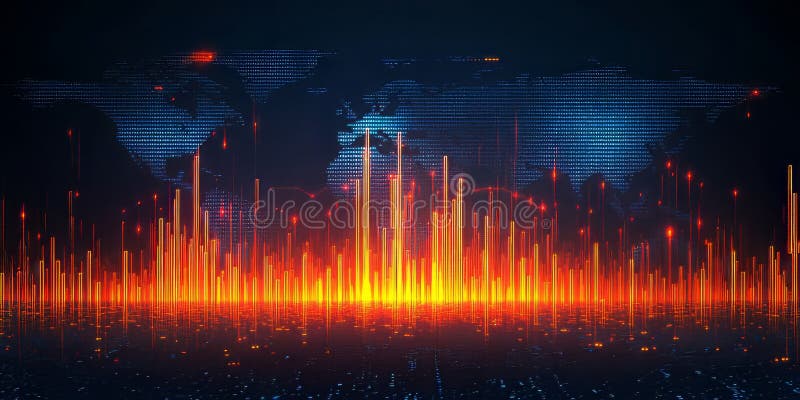 Comprehensive Global Financial Data Analysis Featuring Candlestick Charts and Market Trends ...