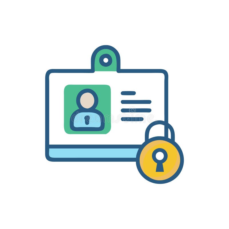 Comprehensive IAM Icon for Governance Stock Illustration - Illustration ...