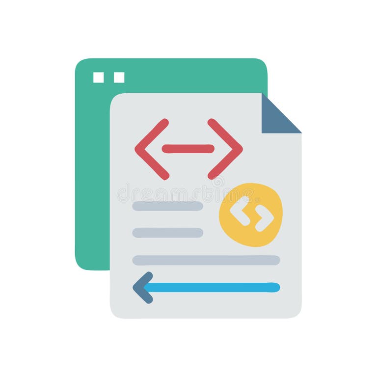 Comprehensive Code Commit Icon Stock Vector - Illustration of commit ...