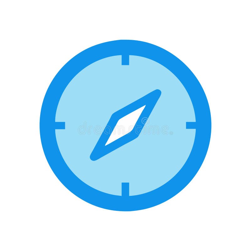 Comprehensive Compass Icon stock vector. Illustration of icon - 351630521