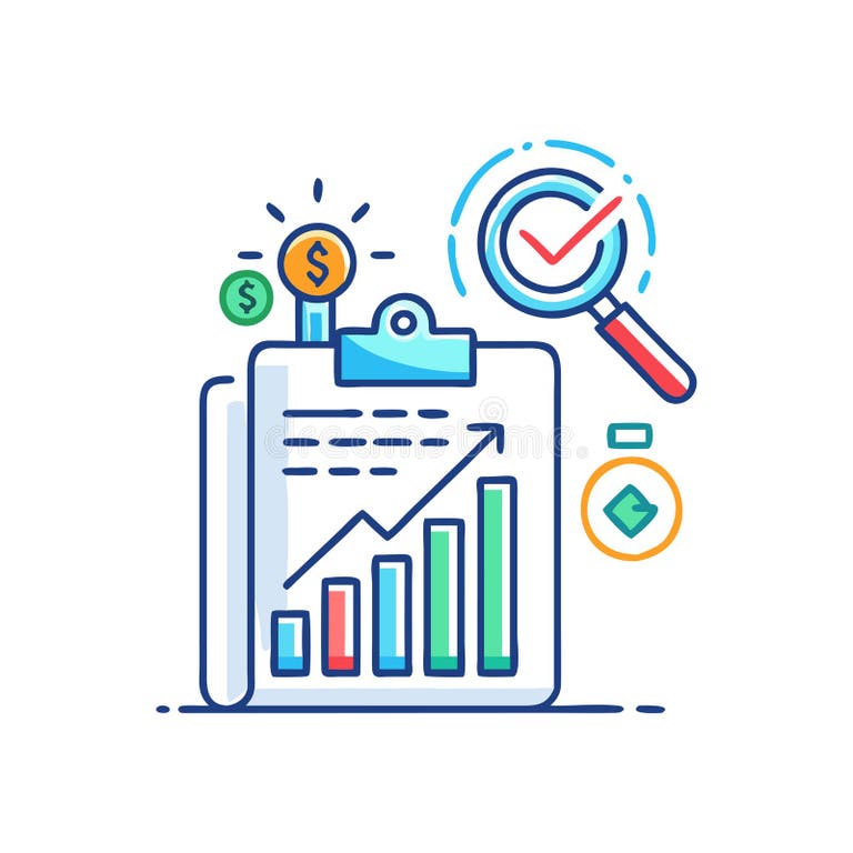 Comprehensive Business Growth Assessment Icon Stock Vector ...