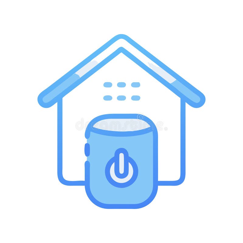 Comprehensive Home Assistant Icon Stock Vector - Illustration of ...