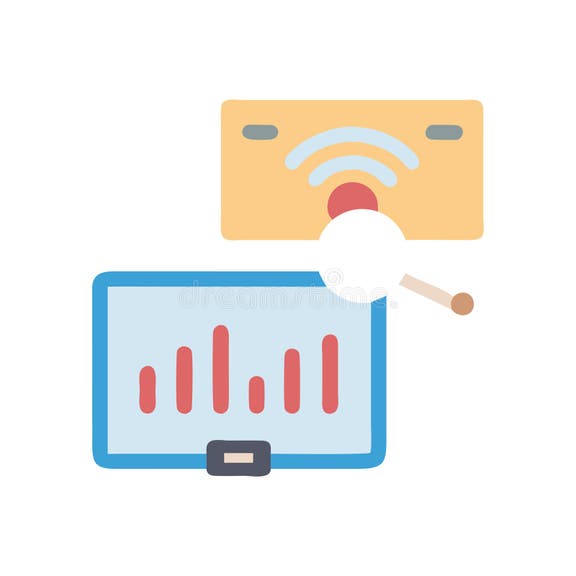 Comprehensive Packet Analyzer Icon Stock Vector - Illustration of ...