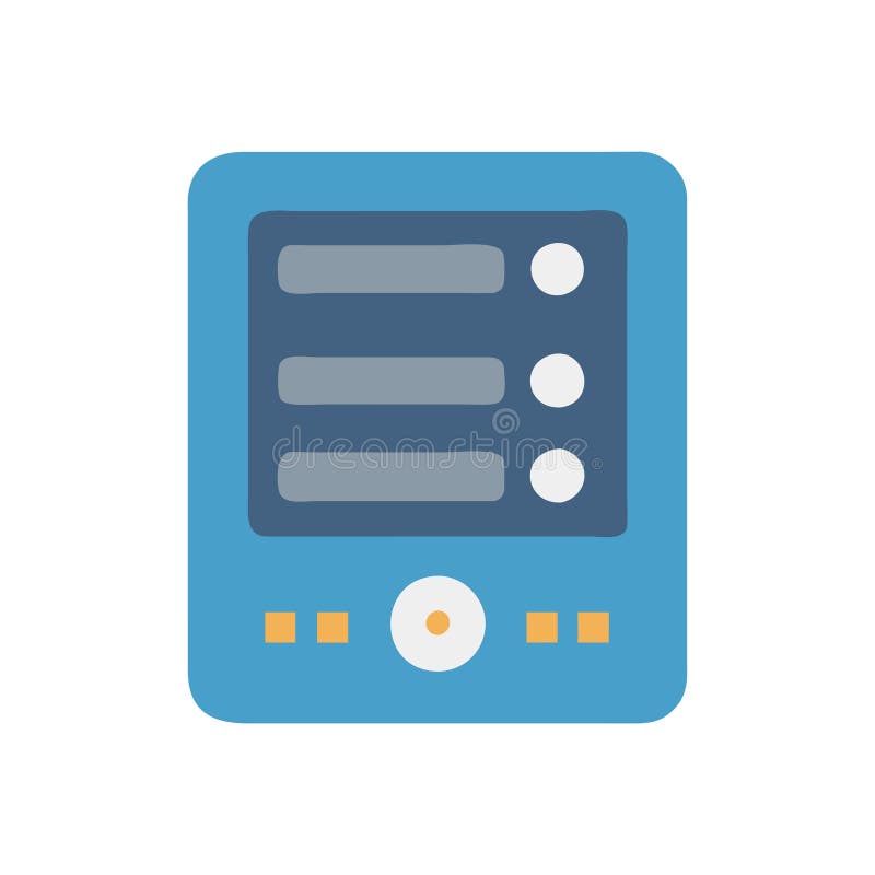 Comprehensive Storage Controller Icon Stock Illustration - Illustration ...