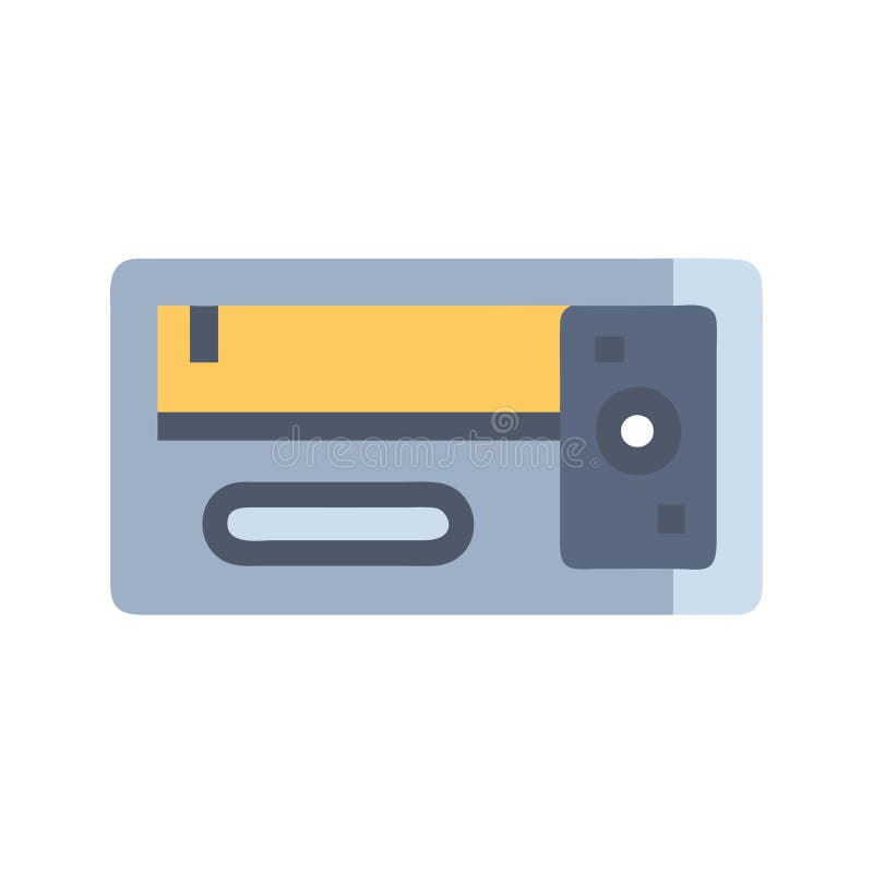 Comprehensive Tape Drive Icon Stock Illustration - Illustration of ...