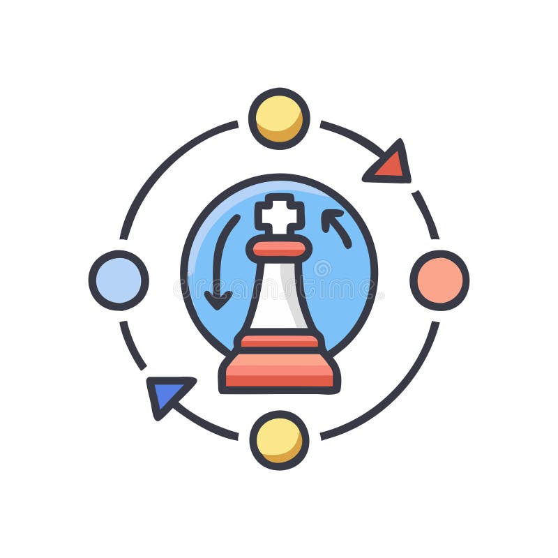 Comprehensive Icons for Resource Allocation Techniques Stock Vector ...