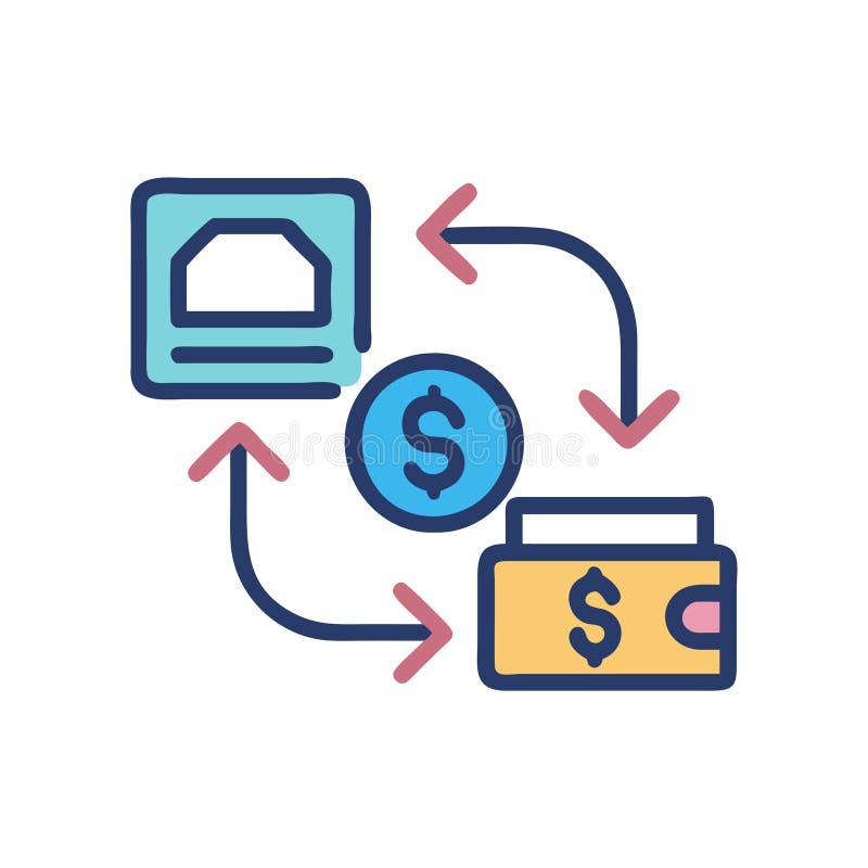Comprehensive Icons for Trade Credit Representation Stock Vector ...