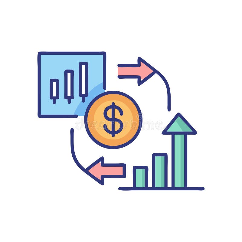 Comprehensive Icons for Trade Management Stock Vector - Illustration of ...