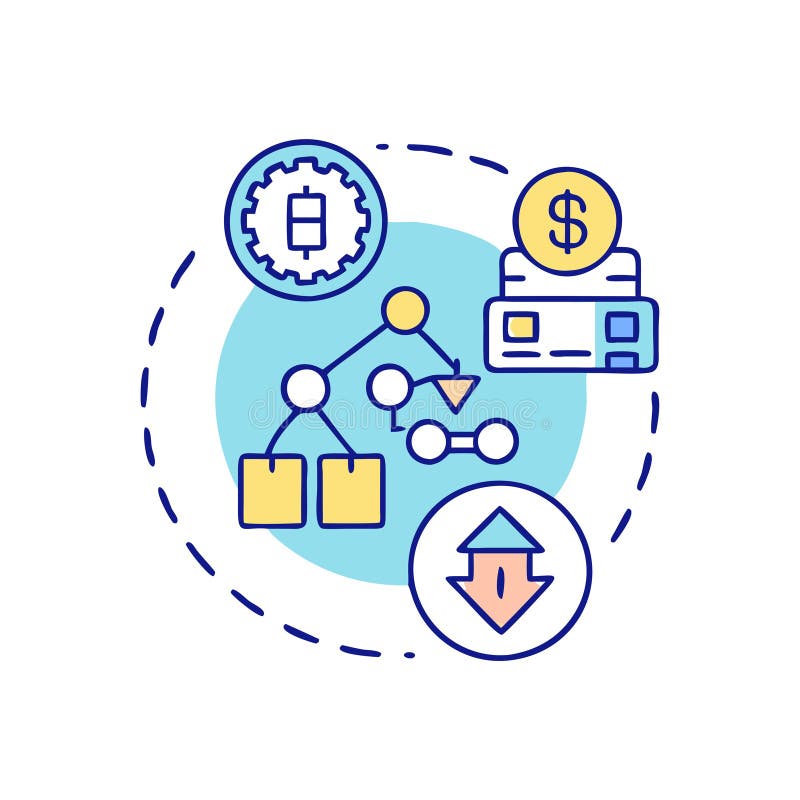 Comprehensive Icons for Value Chain Analysis Stock Vector ...