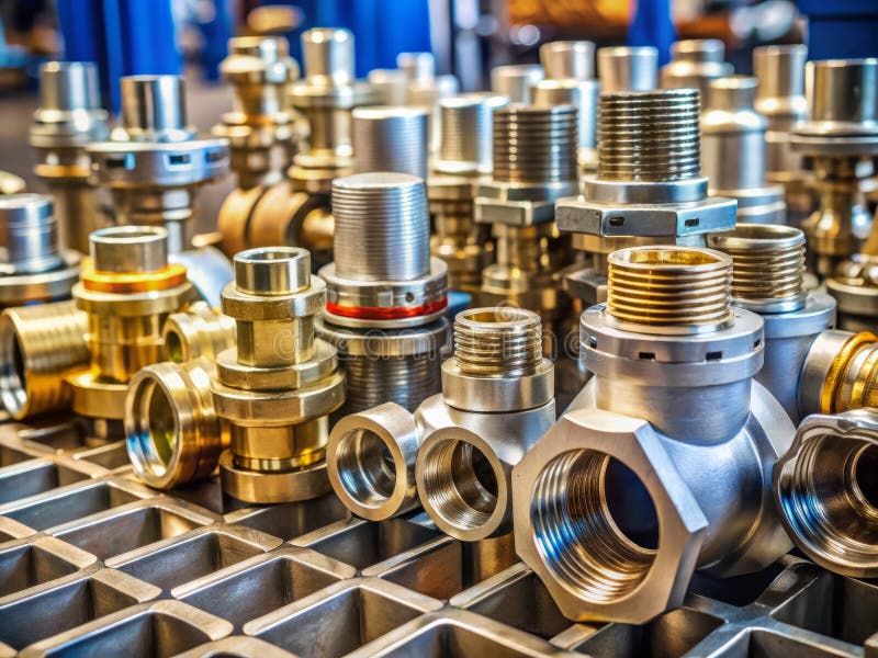 Industrial Metal Pipe Connectors Fittings Couplings Adapters and Valves ...