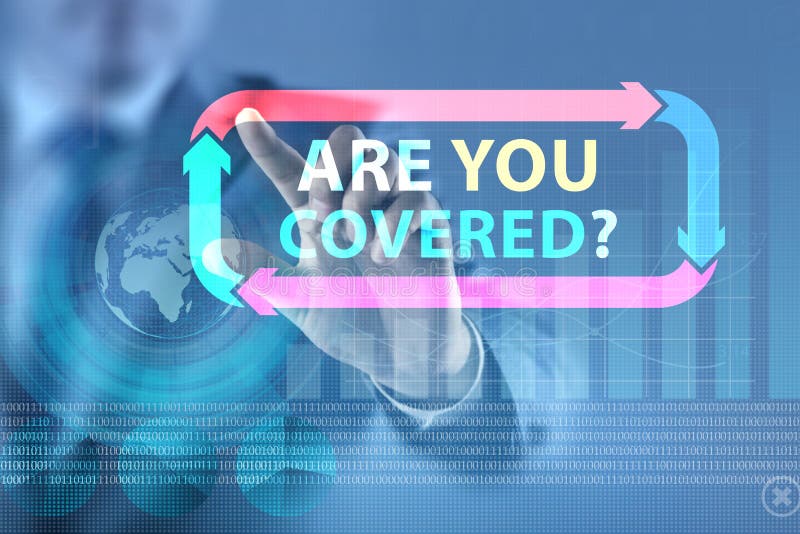 Comprehensive Insurance Concept with Question Stock Image - Image of ...