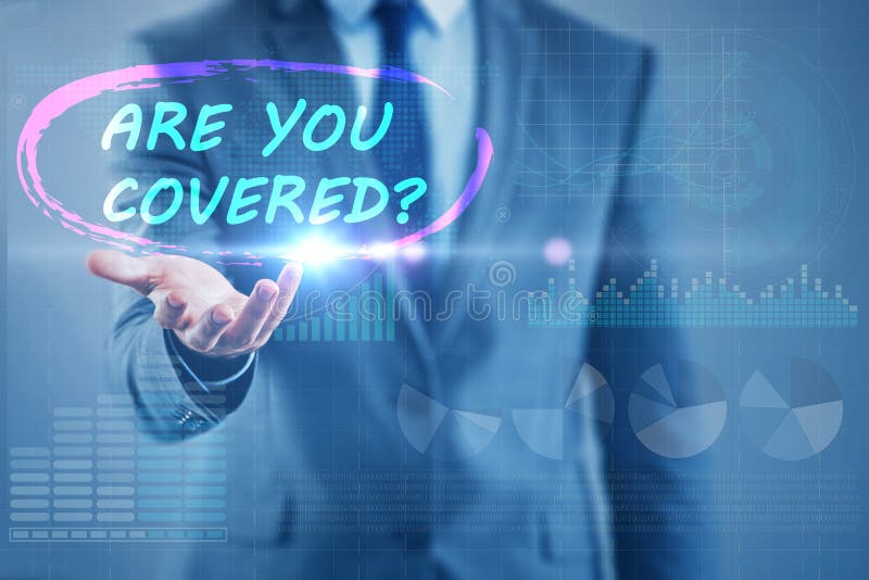 Comprehensive Insurance Concept with Question Stock Image - Image of ...