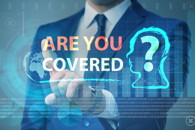 Comprehensive Insurance Concept with Question Stock Image - Image of ...