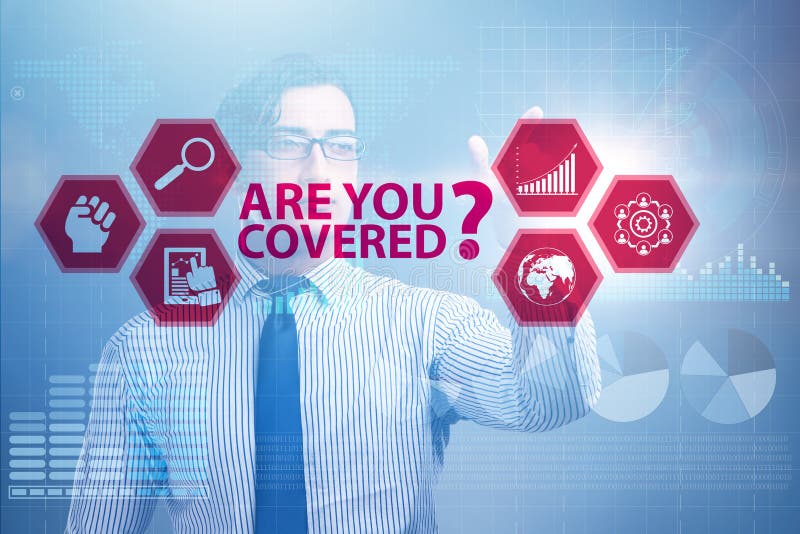 Comprehensive Insurance Concept with Question Stock Image - Image of ...