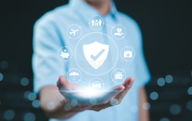 Comprehensive Insurance Coverage. Protection Concept Stock Photo ...