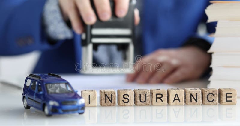 Comprehensive Insurance Documentation Accompanied by a Miniature Car ...