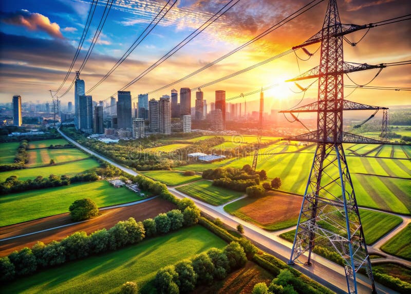 A Comprehensive Isometric View of Urban and Rural Electric Power Grid ...