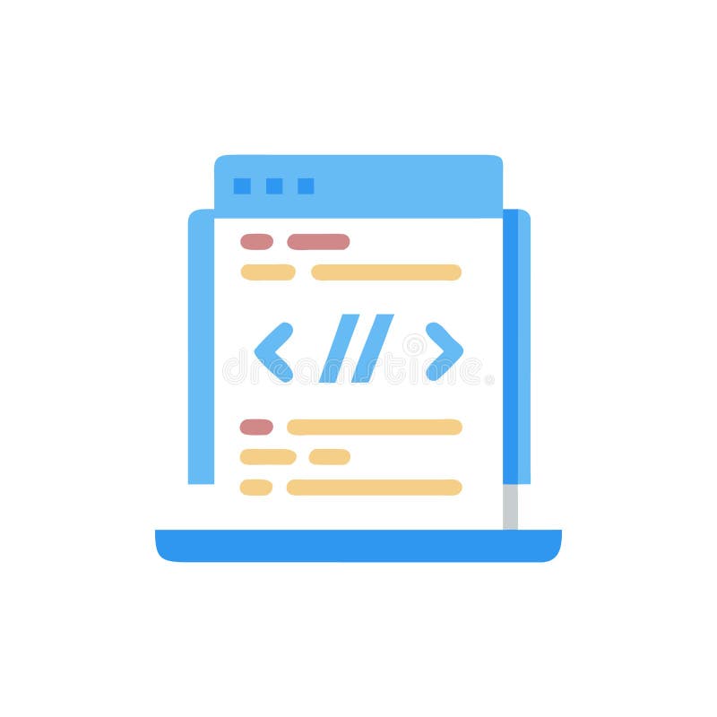 Comprehensive Java Code Icon for Development Stock Photo - Illustration ...